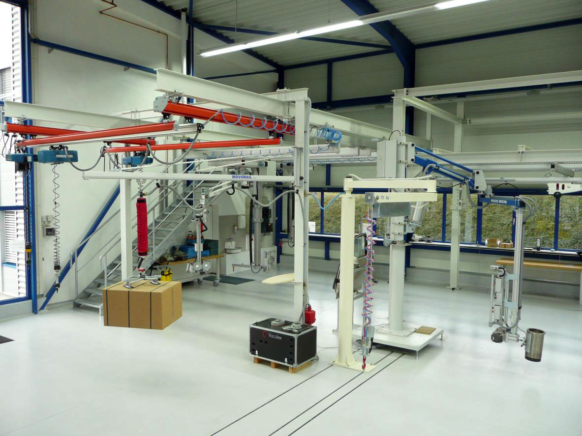 MOVORAIL - Innovative Handling Systeme für Manipulatoren, Hebehilfen ...